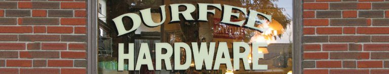 Store Map - Durfee Hardware
